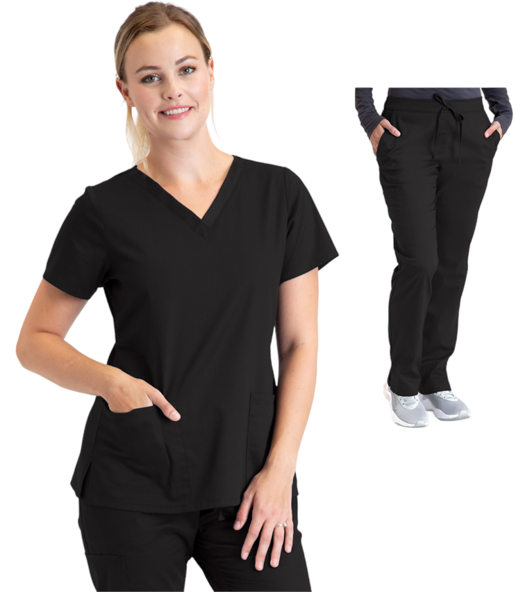 Ensemble pantalon Essentials de Barco pour femme #BE001-004 – Uniformes Sélect